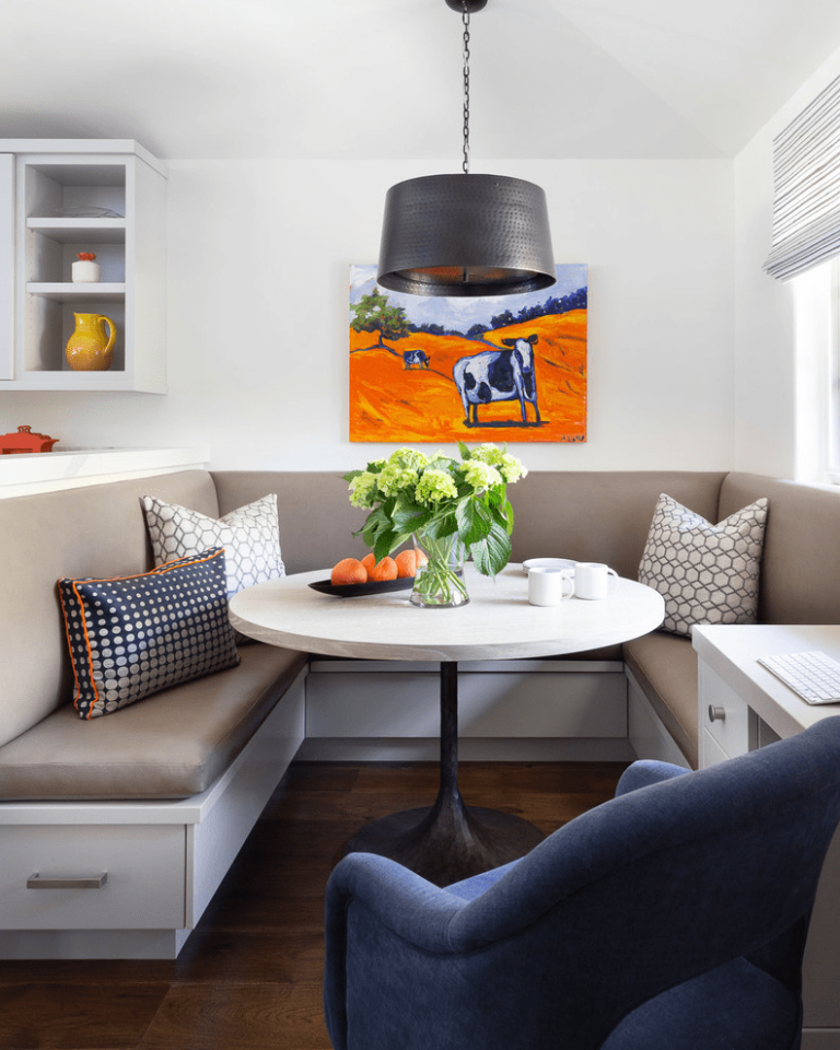 8 Kitchen Sitting Area Ideas to Add Dimension to Your Space | Home ...